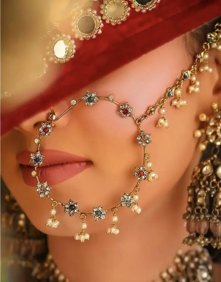 Bridal Nose Ring Archives - Nigar Craft