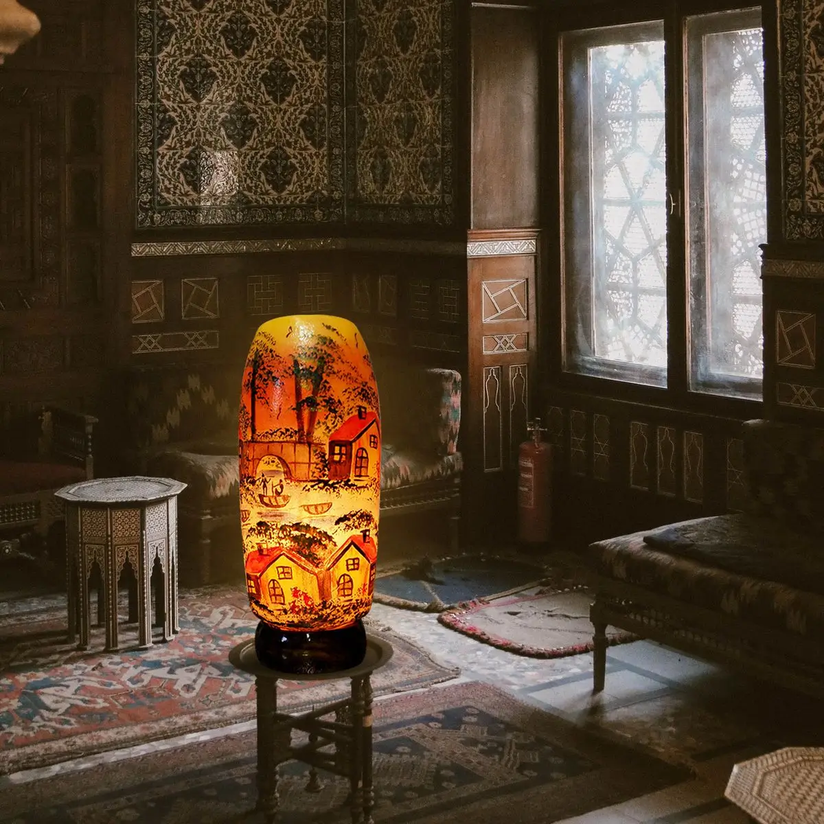 Camel Skin Lamps | Nigar Craft