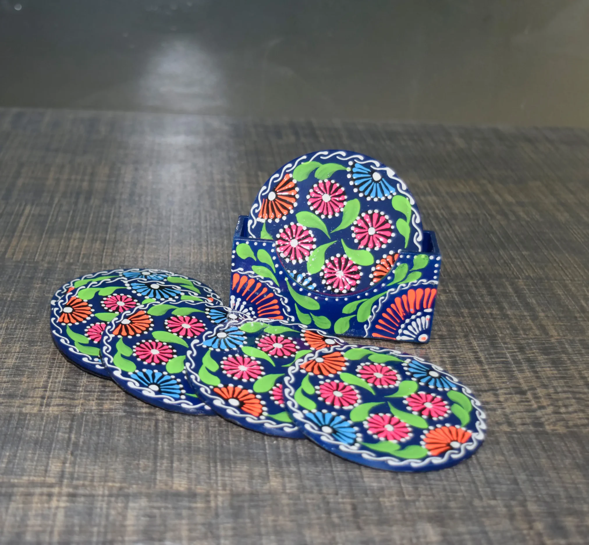Handmade Tea Coaster Design | Nigar Craft