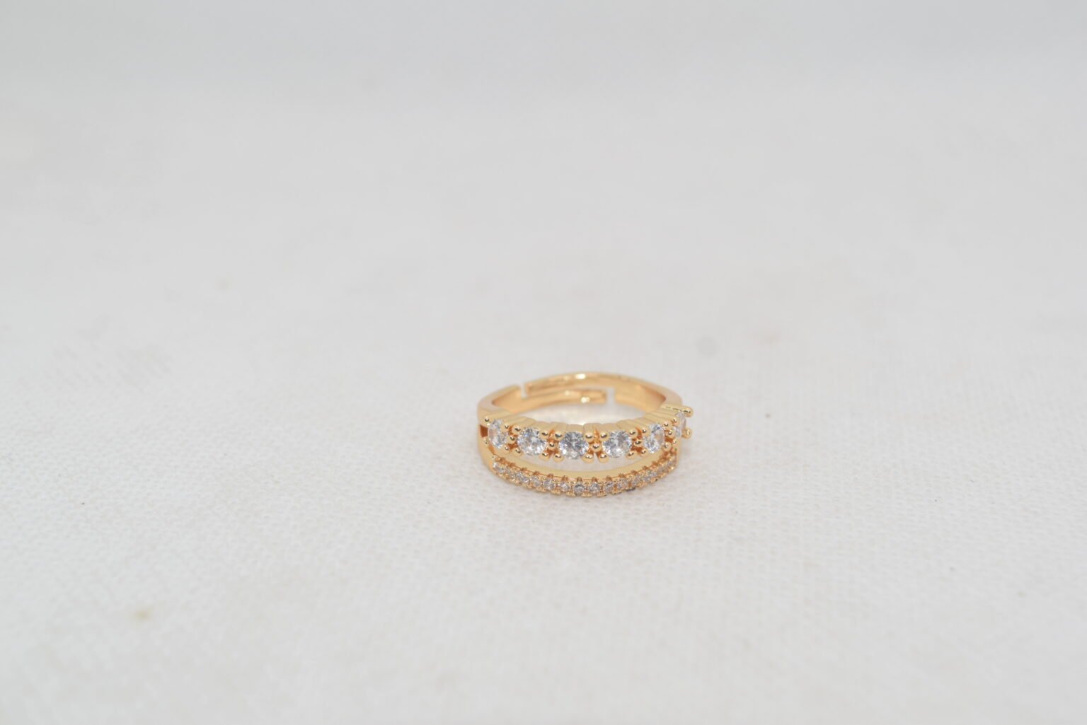 Rose Gold Artificial Rings - Nigar Craft